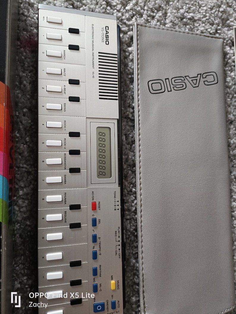 For Sale World's Smallest Synthesizer Casio Vl-tone Vl-1 Vl1 World ...