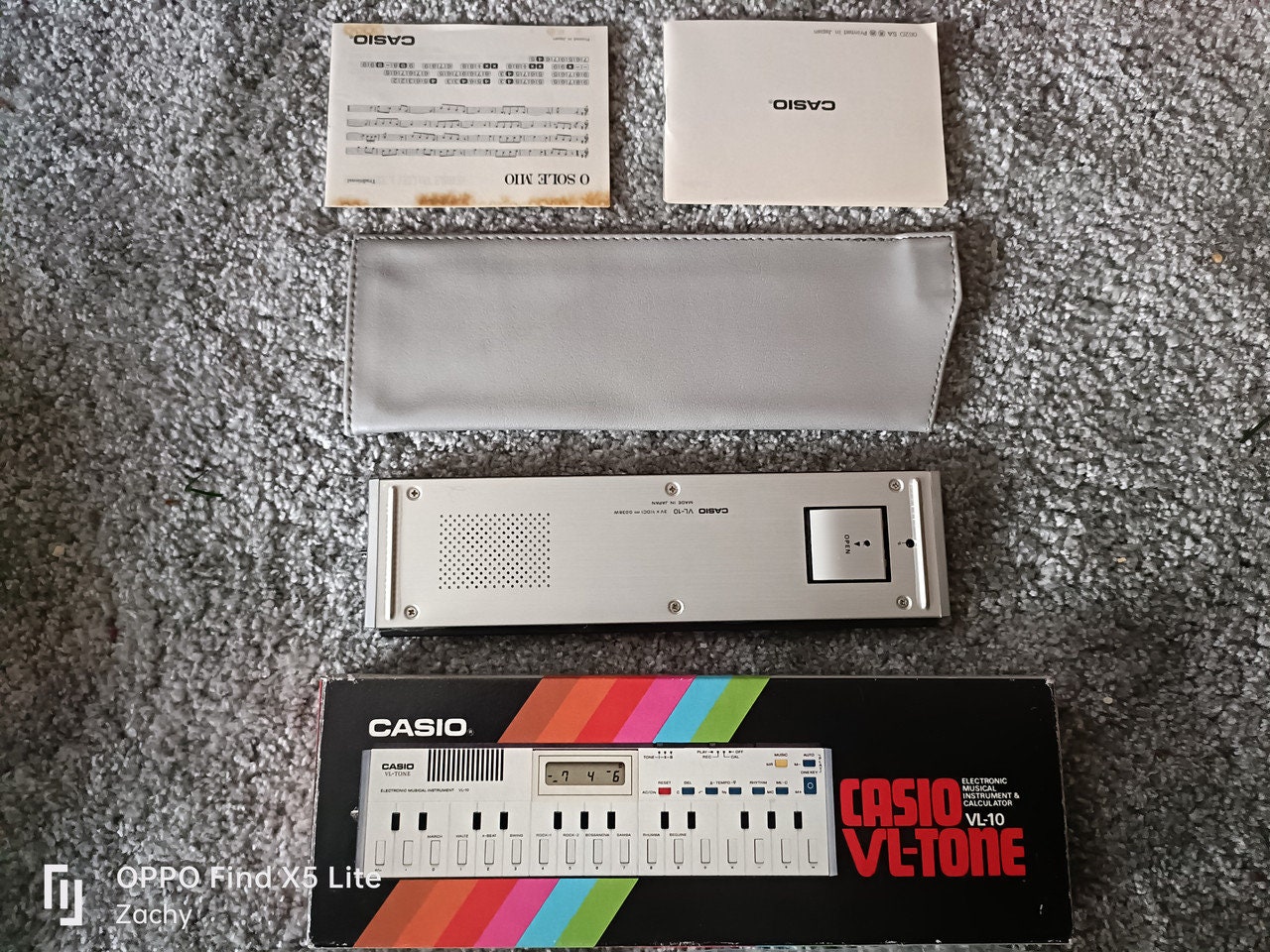 For Sale World's Smallest Synthesizer Casio Vl-tone Vl-1 Vl1 World ...