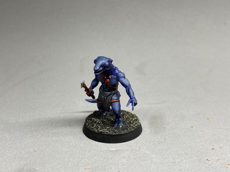 Lizardmen Set of 3 TTRPG Dnd Pathfinder Miniatures Painted - Etsy