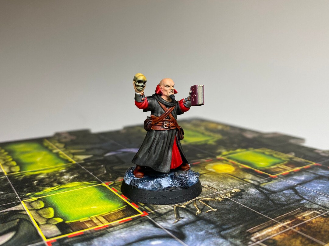 This Wizard is Equipped With a Skull Focus Item and Conjuration Spell ...