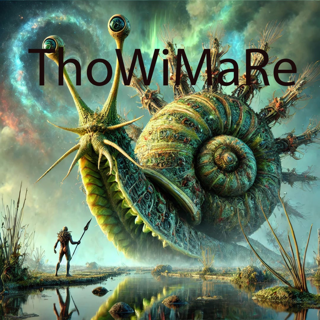 Warrior Snail Cosmos AI Art, Digital Print, Printable, Unique ...