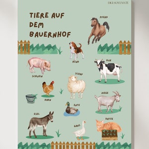 Animals on the Farm - Etsy
