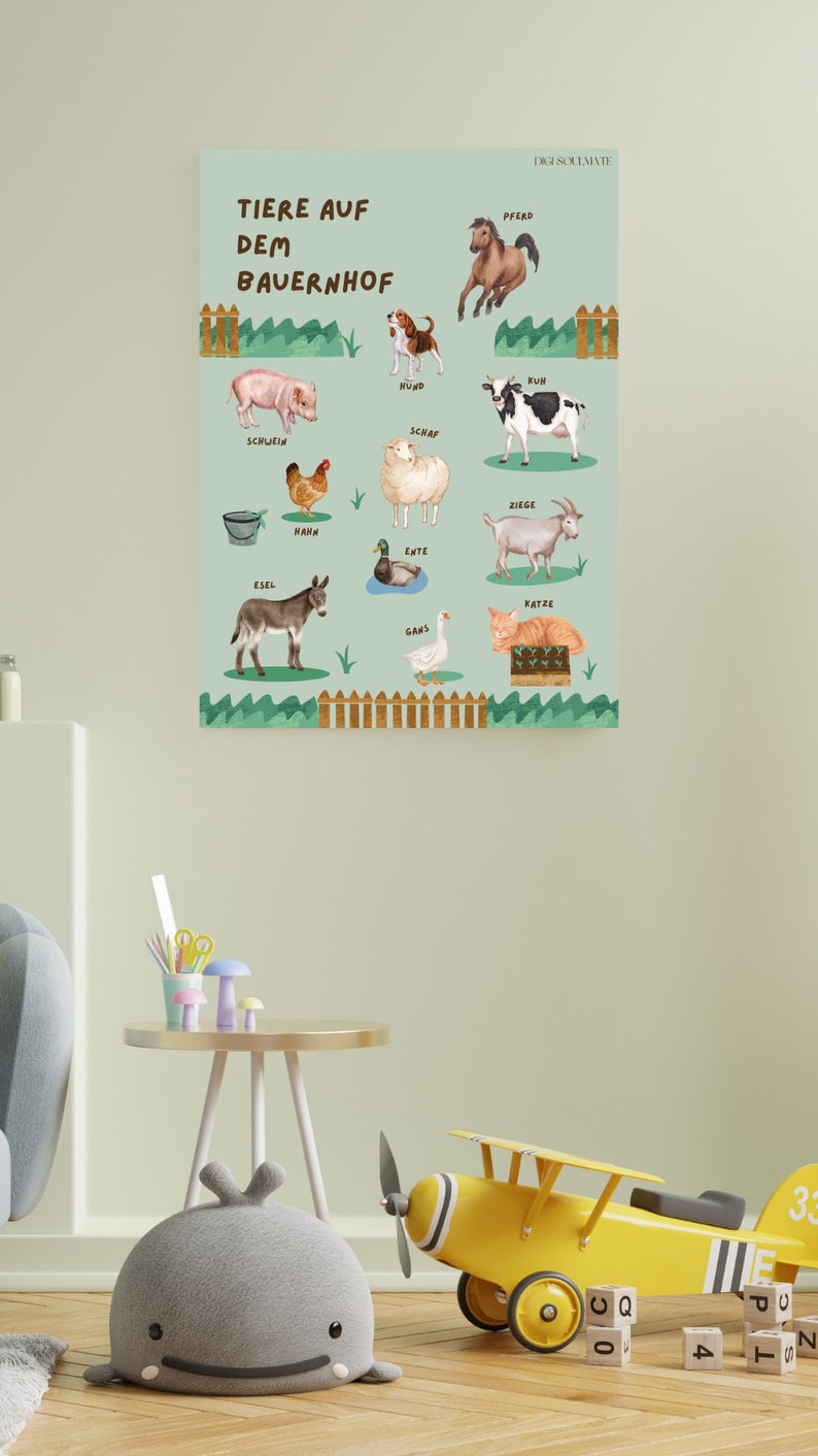 Animals on the Farm - Etsy
