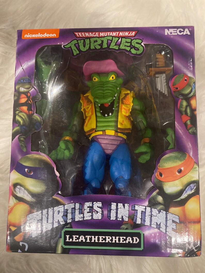 Neca Turtles in Time Leatherhead - Etsy