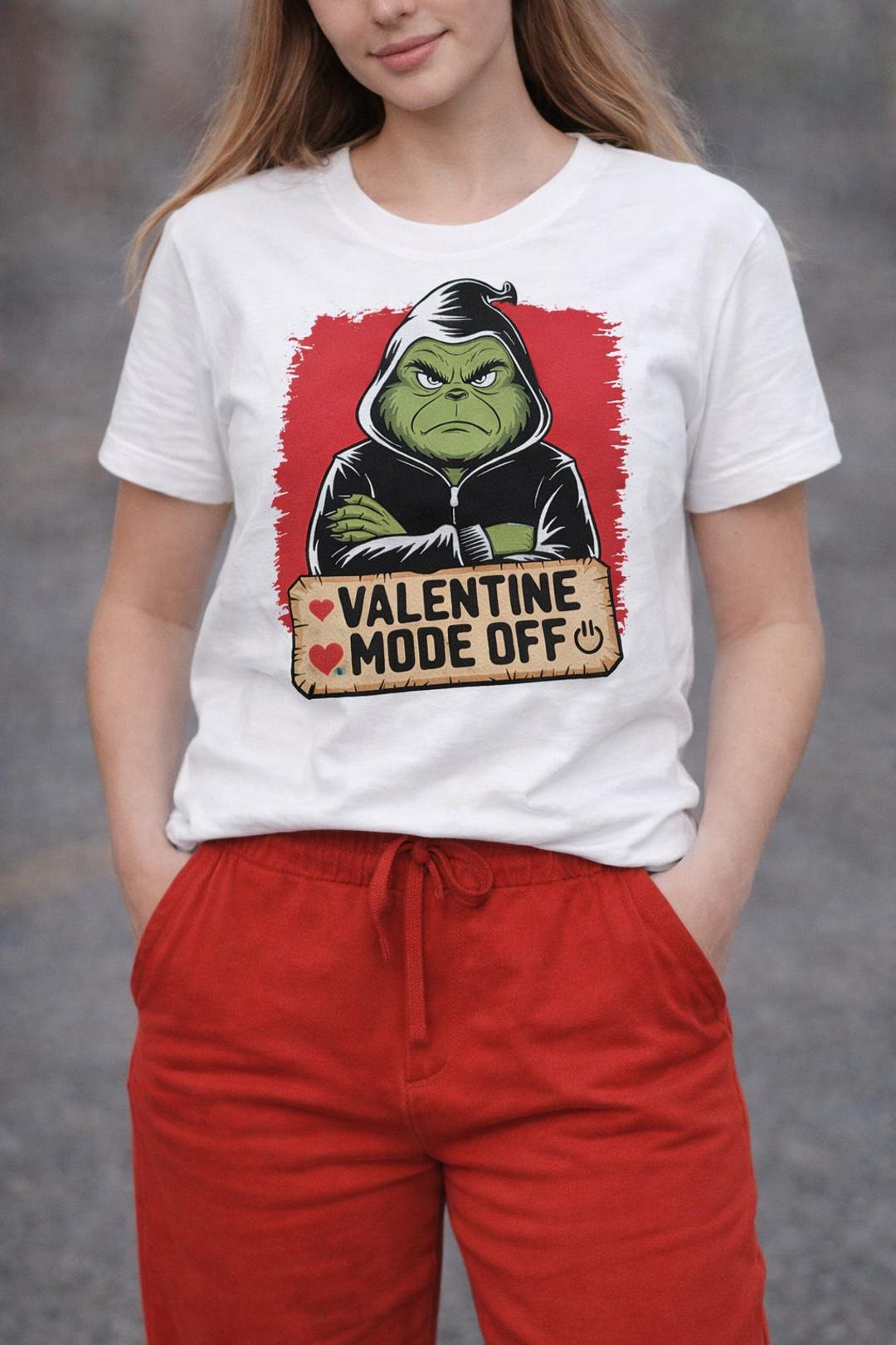Funny Grinch Anti-valentine PNG SVG, Retro Tattoo Design (digital ...