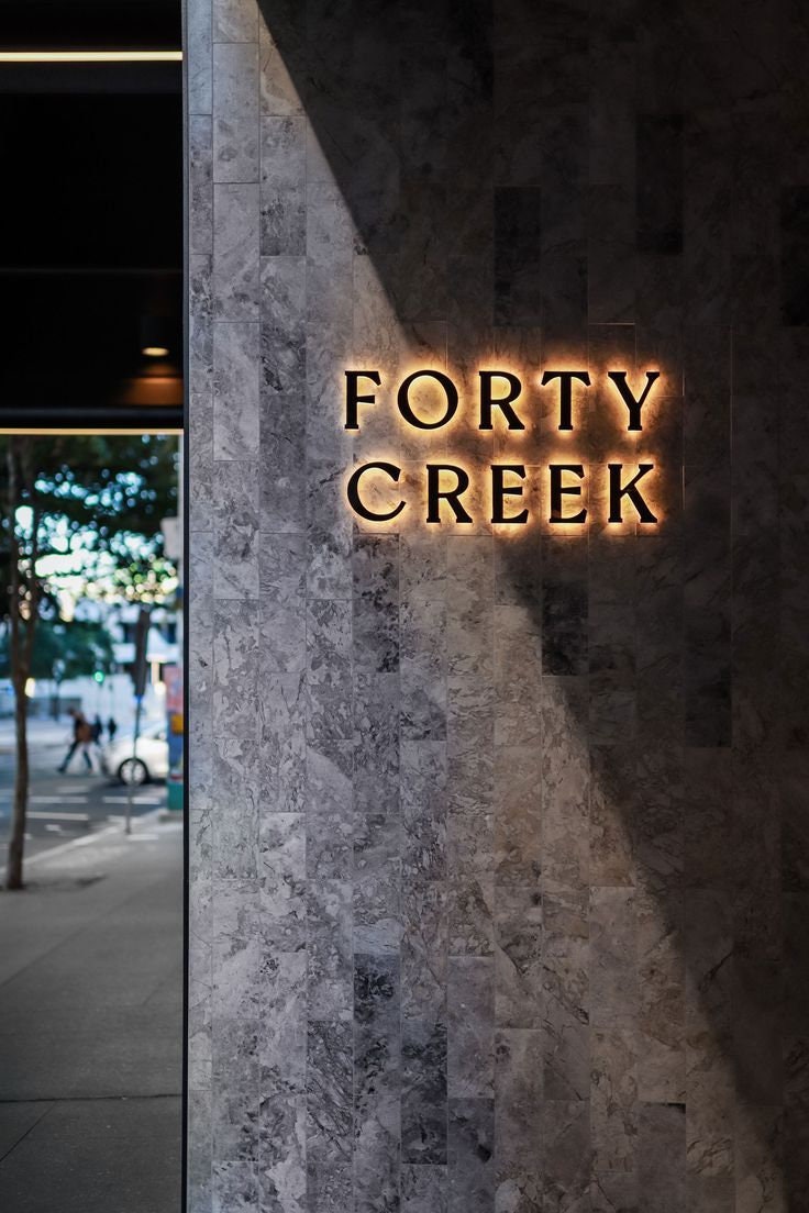 Laser Cut Sign Outdoor Business Sign Custom Backlit Sign Backlit ...