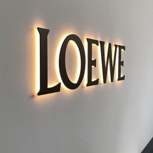 Laser Cut Sign Outdoor Business Sign Custom Backlit Sign Backlit ...