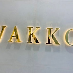 Laser Cut Sign Outdoor Business Sign Custom Backlit Sign Backlit ...