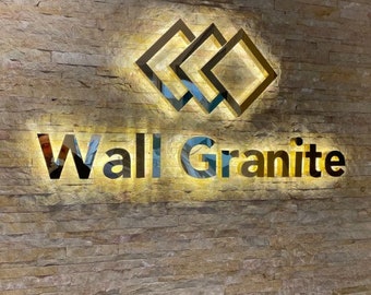 Laser Cut Sign Outdoor Business Sign Custom Backlit Sign Backlit ...