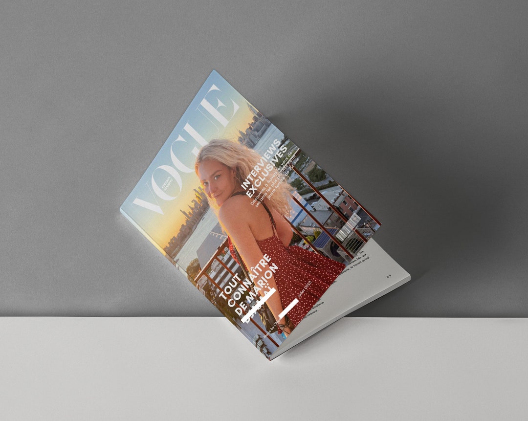 Template Magazine personnalisé best friend - Etsy France