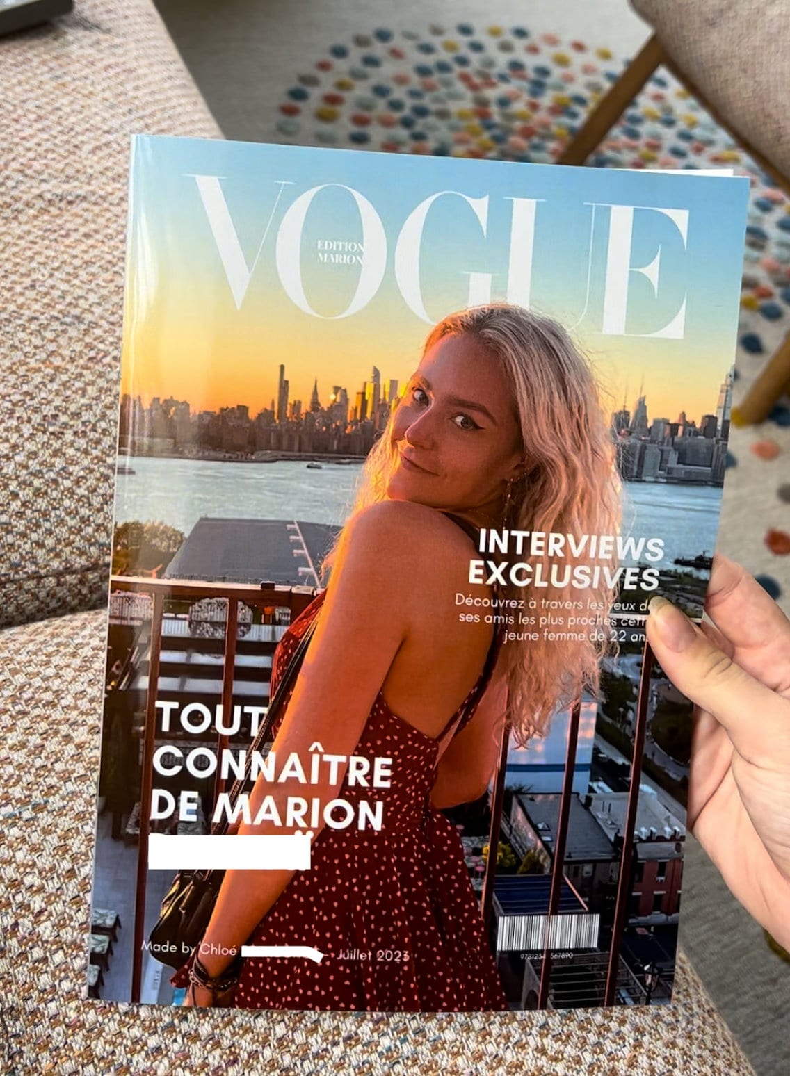 Template Magazine personnalisé best friend - Etsy France