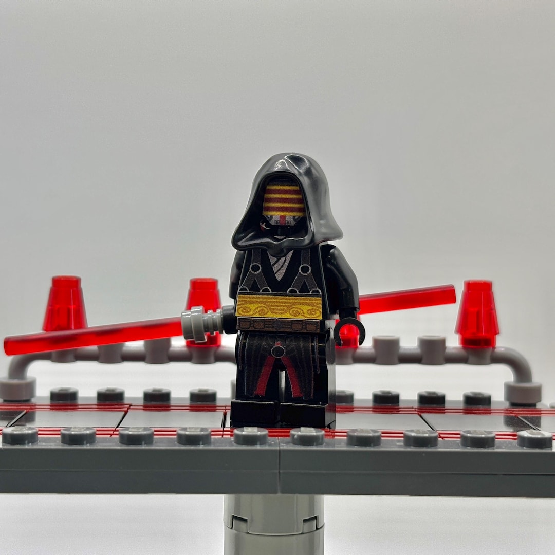 Darth Vindican Custom Lego Star Wars Minifigure - Etsy