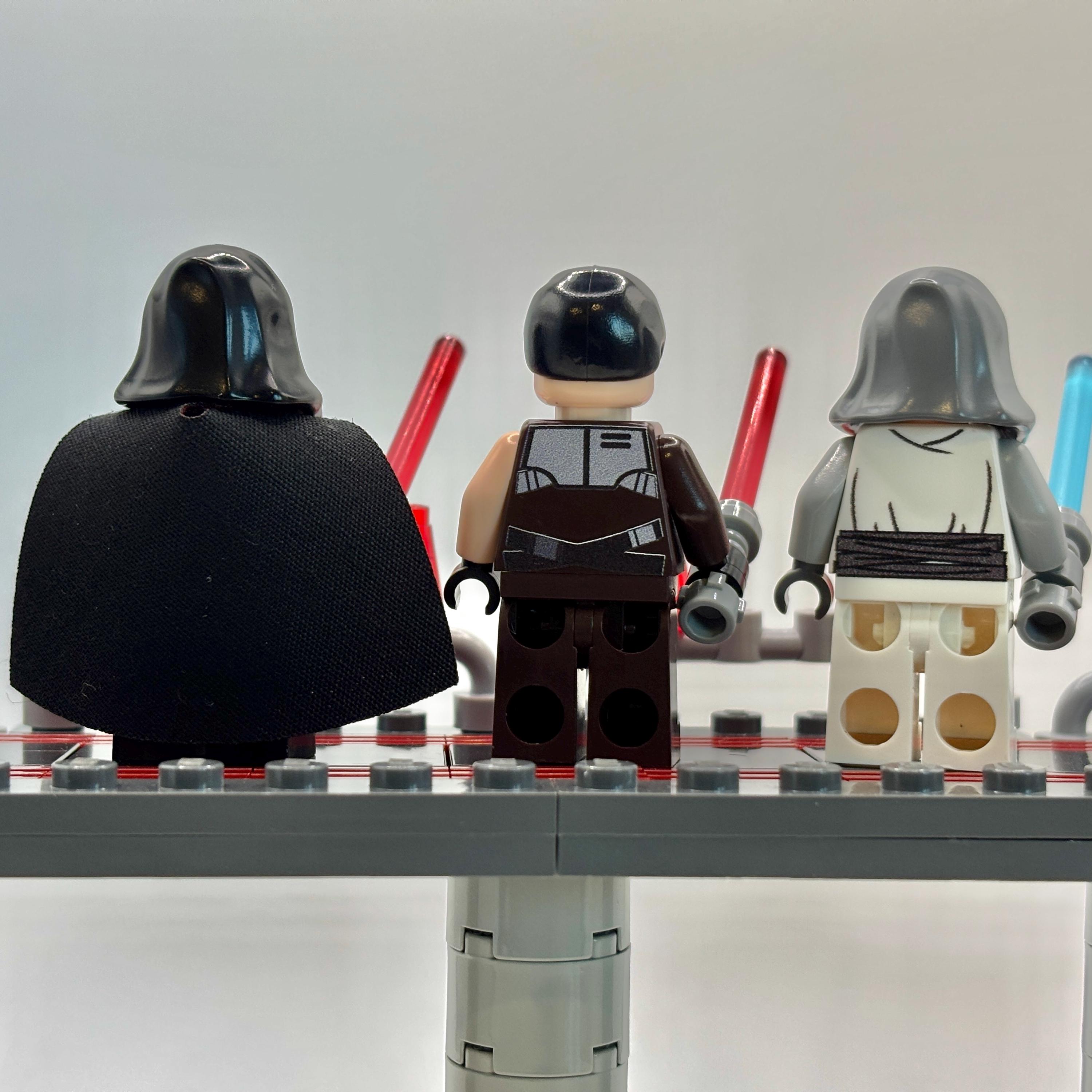 Starkiller Set Light Side and Dark Side Robes Custom Lego Star Wars ...