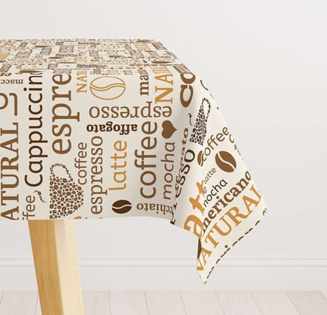 Tablecloth Modern Dining Table Fabric Cover Kitchen Table - Etsy