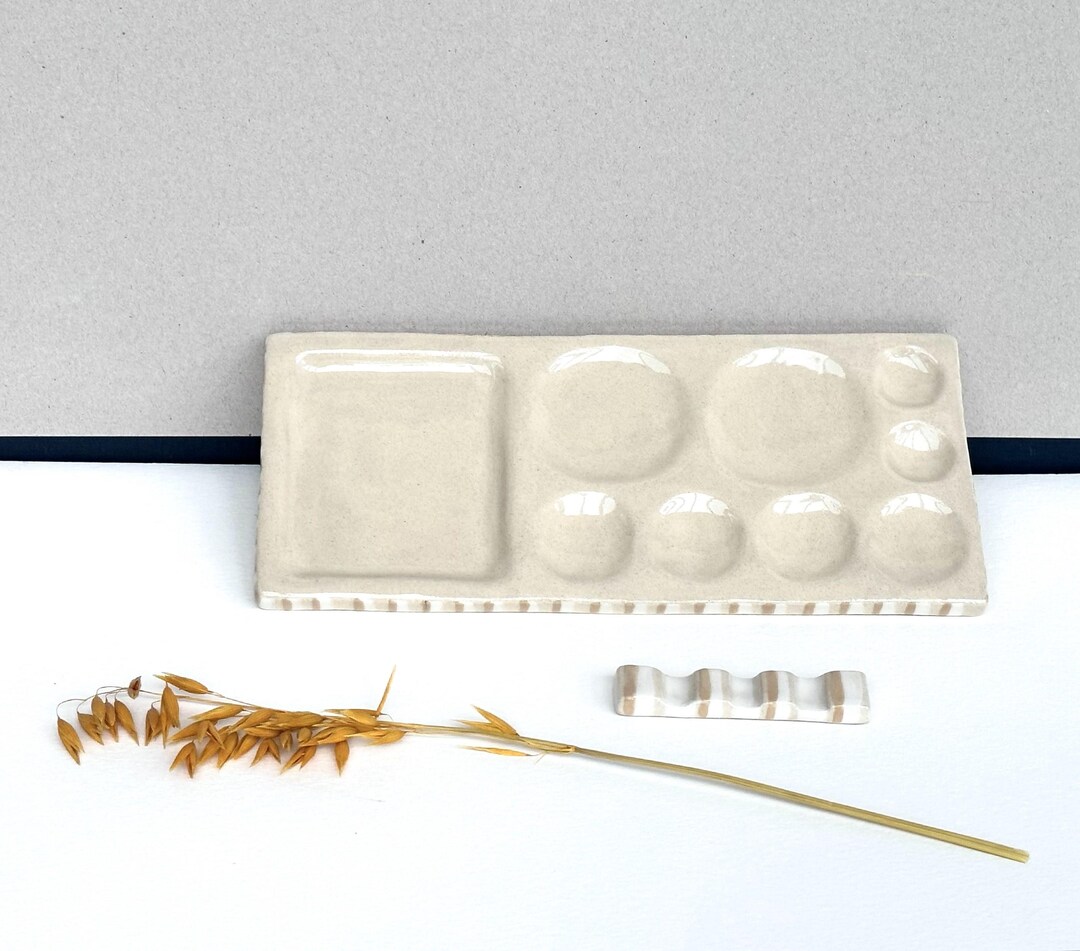 Stoneware Ceramic Painting Set - Etsy