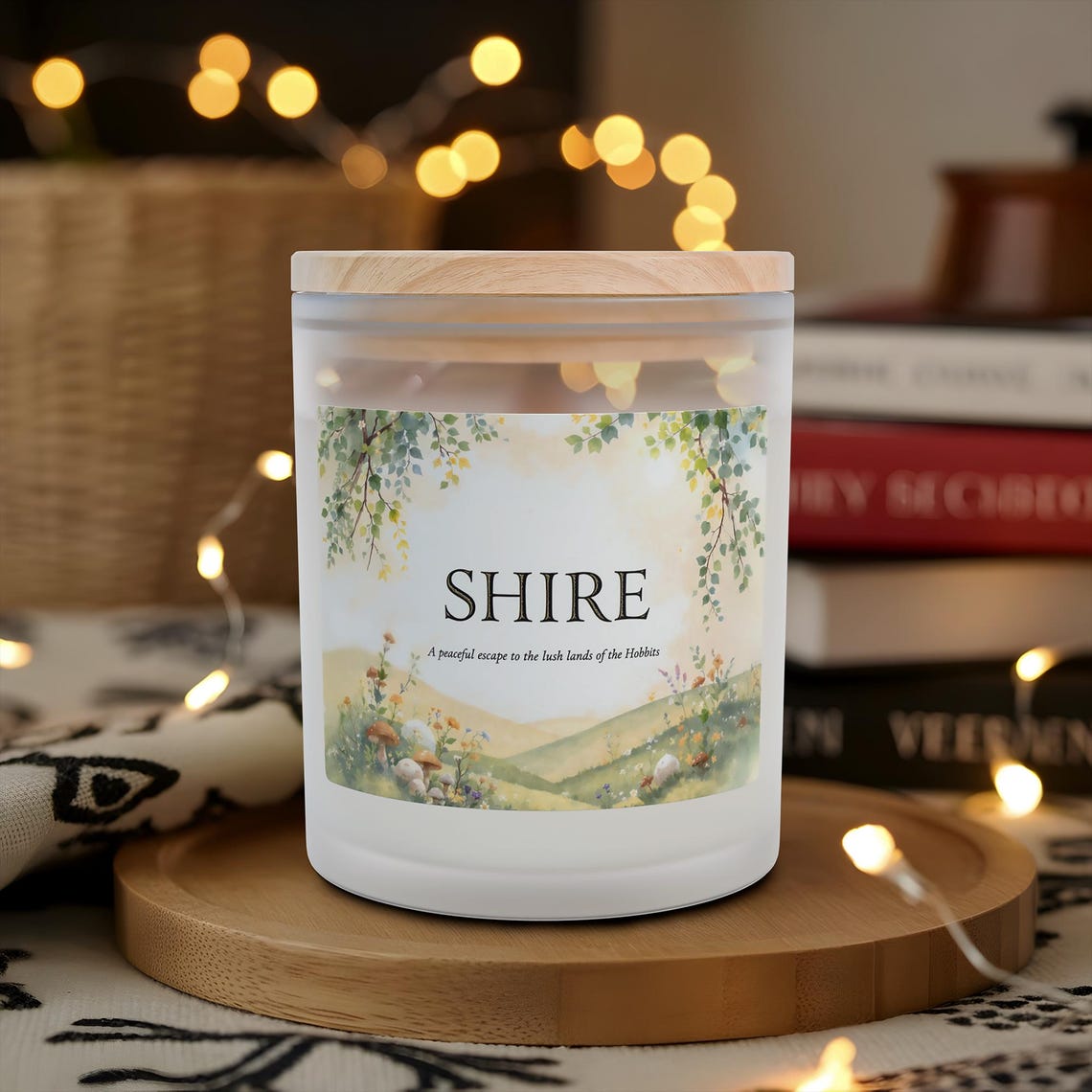 Shire Candle | Hobbit Inspired | Cozy J.R.R. Tolkien Gift - Etsy