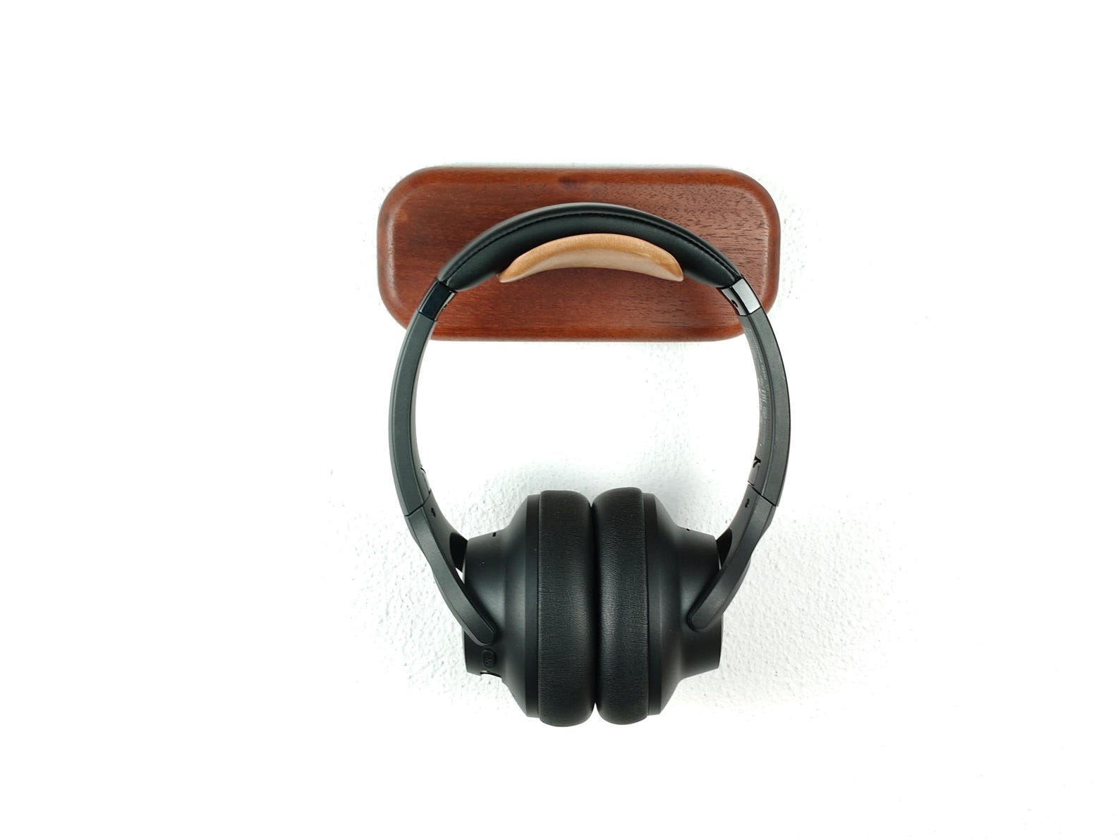 Wall Mounted Headphone Stand Handmade Wooden Stand-unique Gifts for Him ...