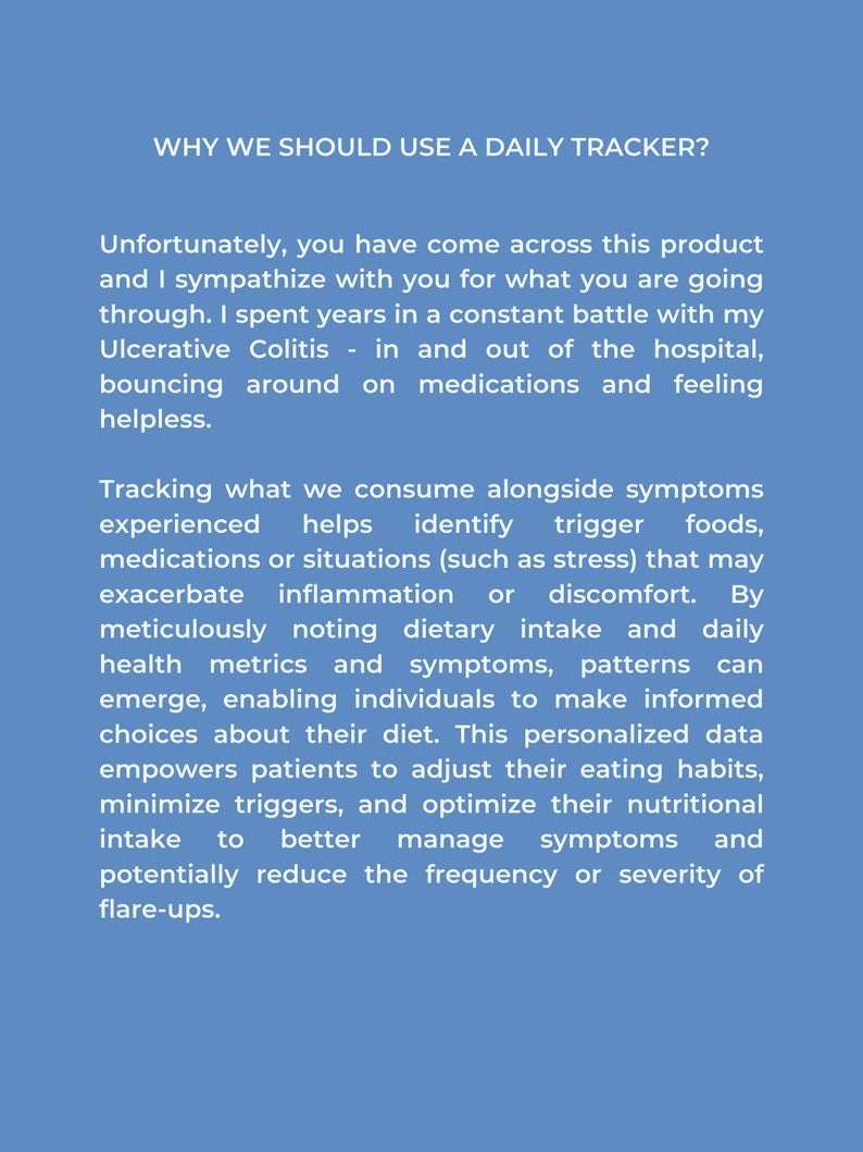 Ulcerative Colitis & Crohn's Disease Symptom Tracker, IBS Symptom ...