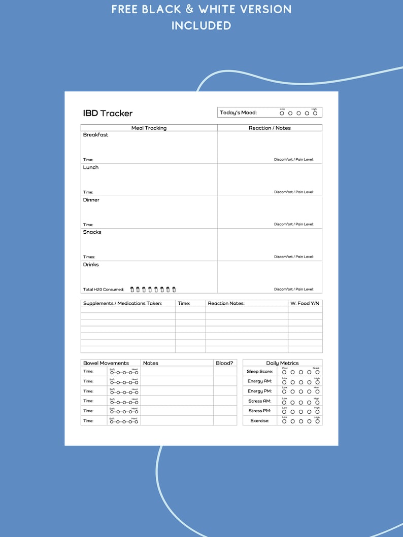 Ulcerative Colitis & Crohn's Disease Symptom Tracker, IBS Symptom ...