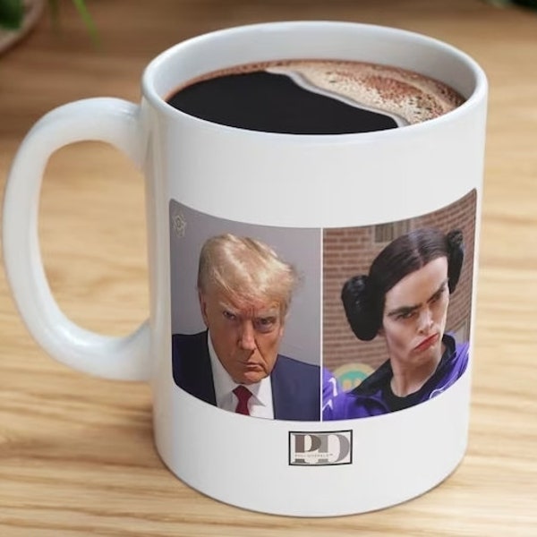 Trump Mug Shot Mug - Etsy
