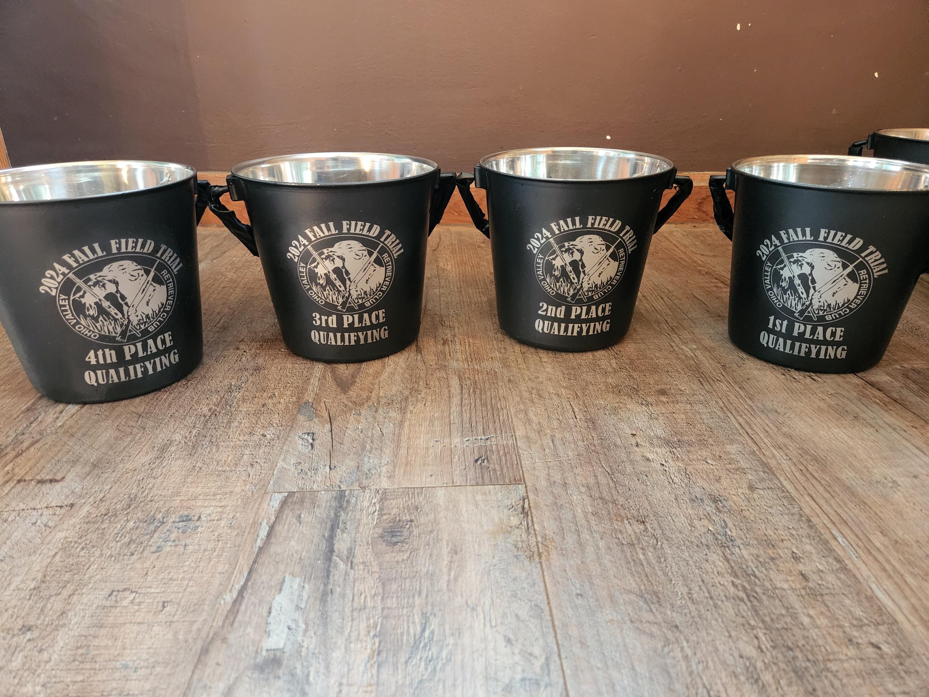 Personalized Dog Crate Photo Bucket 1 Quart Stainless Water Pail Custom ...