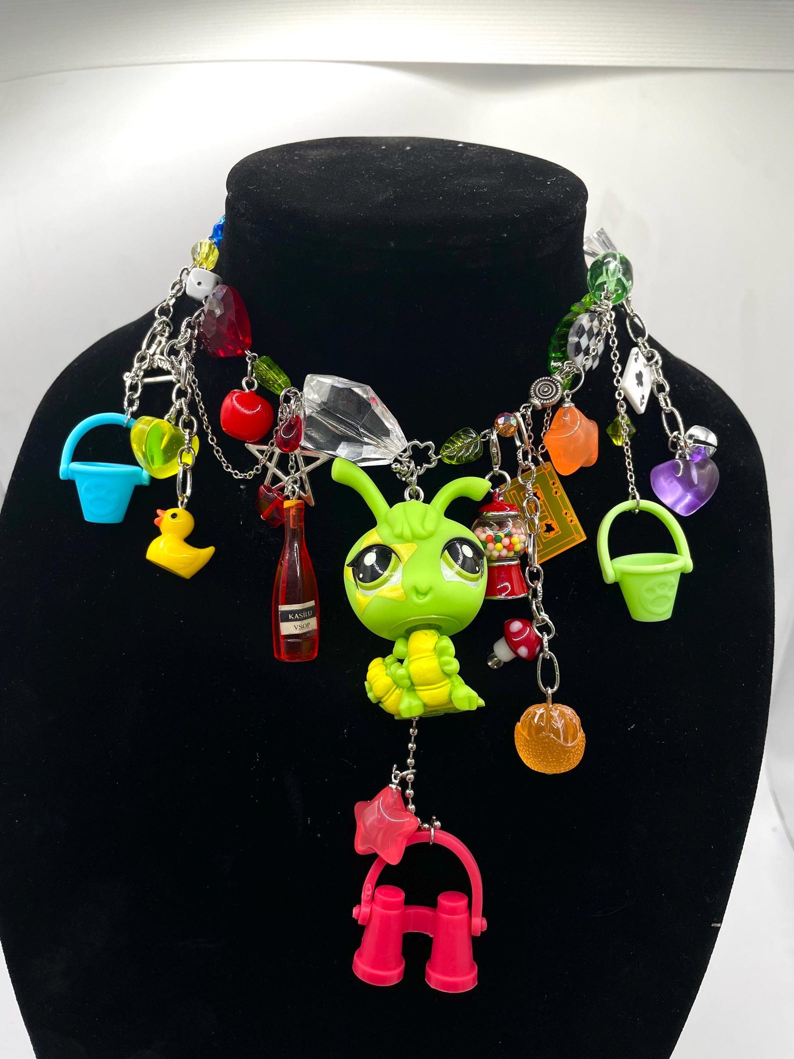 Littlest Pet Shop Gen 7centipede Necklace Found Objects Rainbow Core ...