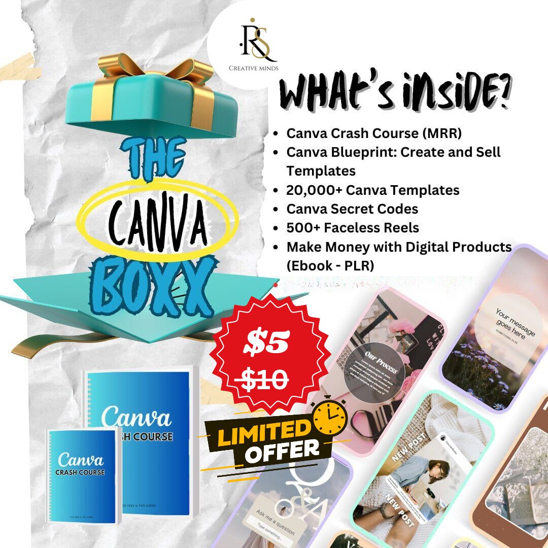 Canva Crash Course, Canva Blueprint, Canva Secret Codes, Canva ... Canva Crash Course, Canva Blueprint, Canva Secret Codes, Canva ...