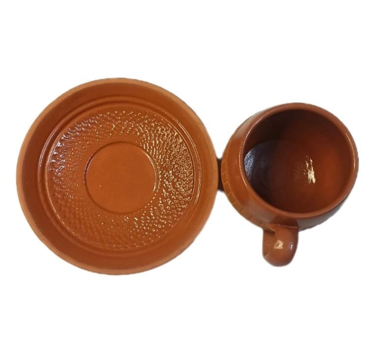 Handmade Terracotta Tea Cup Traditional 6 Pcs Set - Etsy