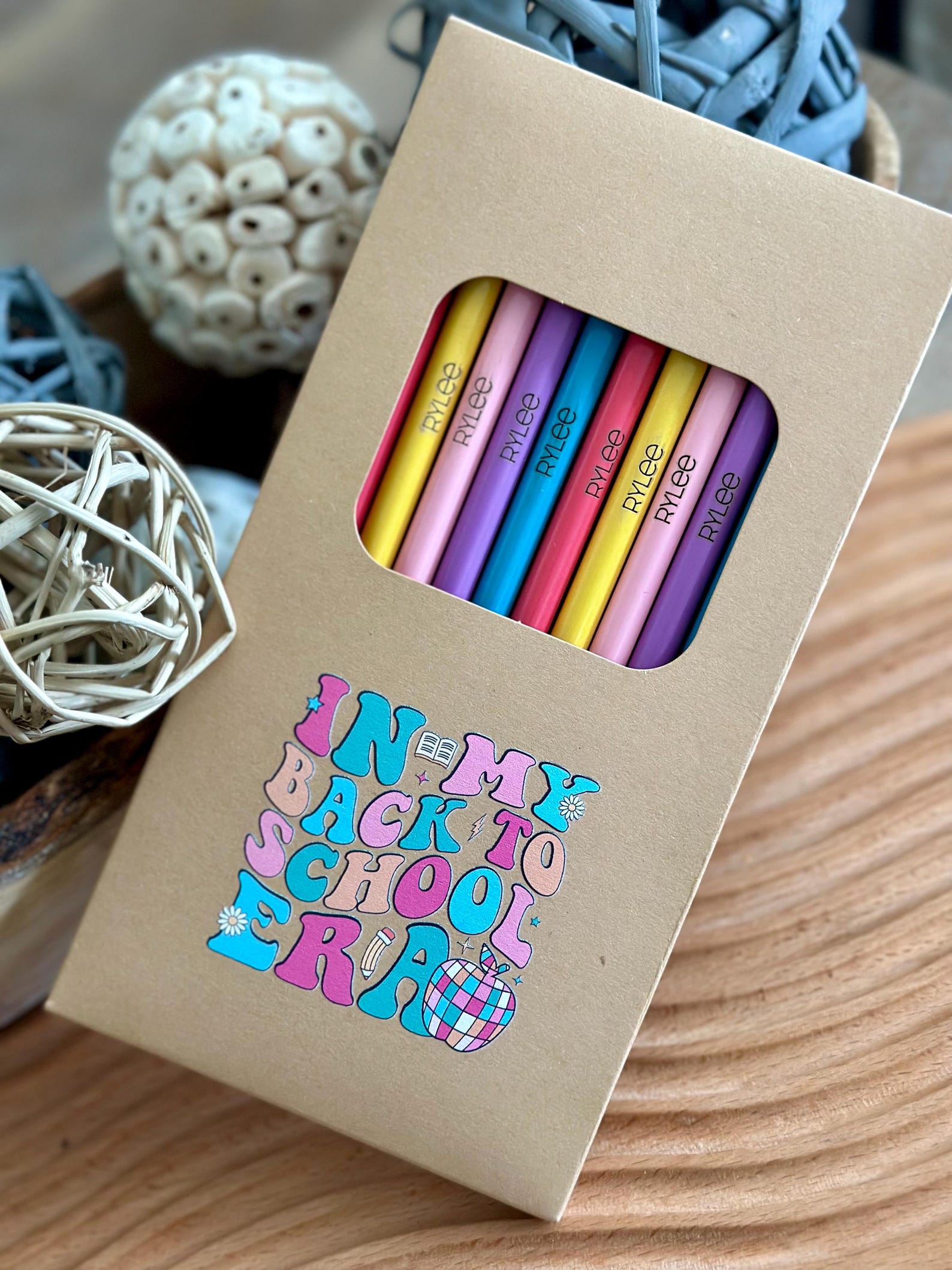 Personalized Pencil Set/custom Pencils/teacher Appreciation/back to ...