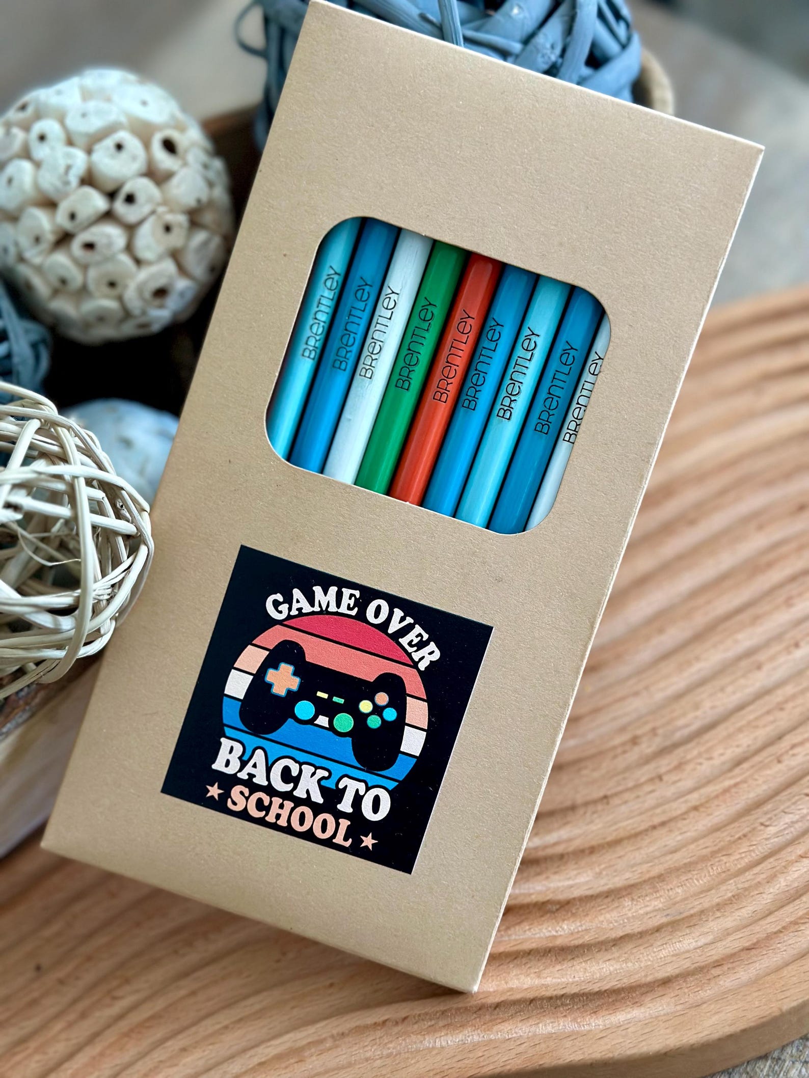 Personalized Pencil Set/custom Pencils/teacher Appreciation/back to ...