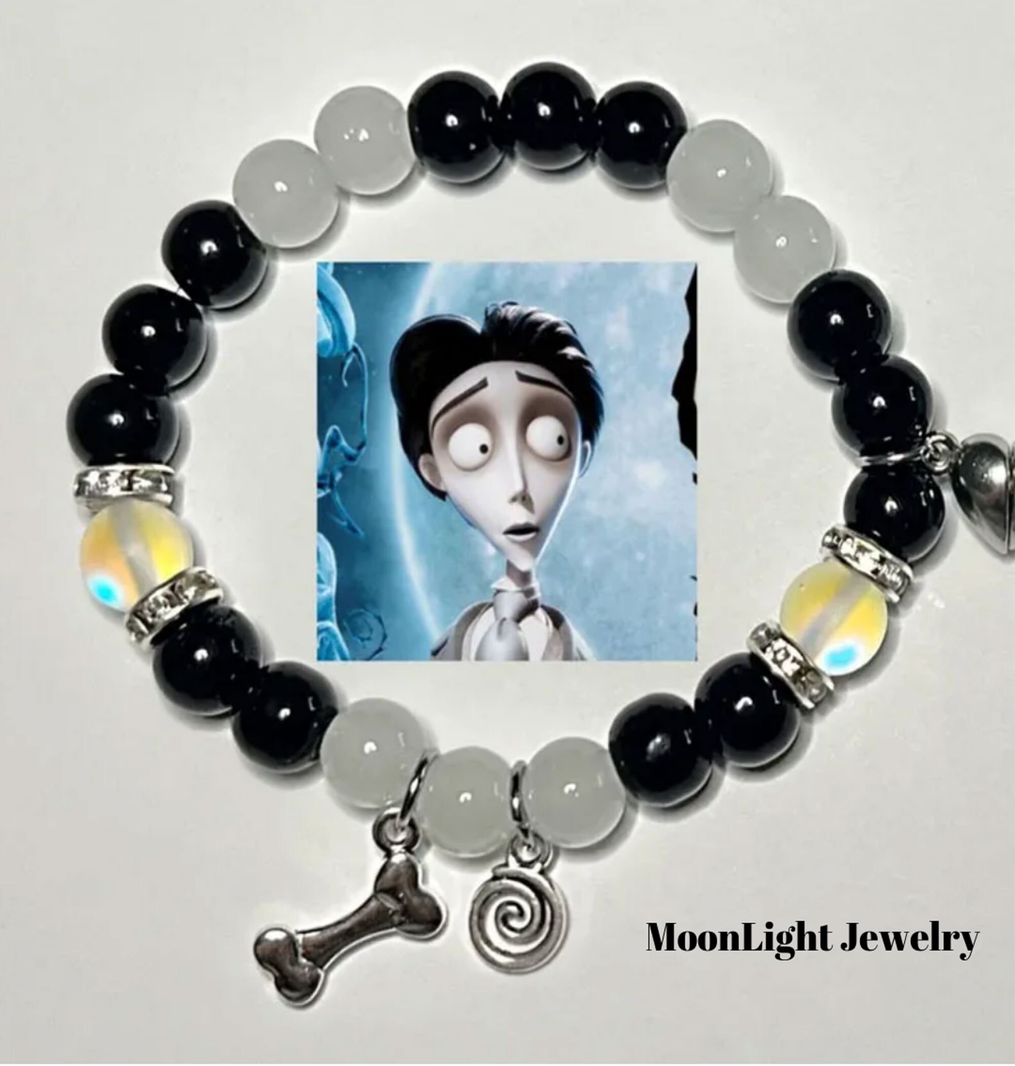 Victor Van Dort Corpse Bride Matching Stretch Bracelet Set - Etsy Australia