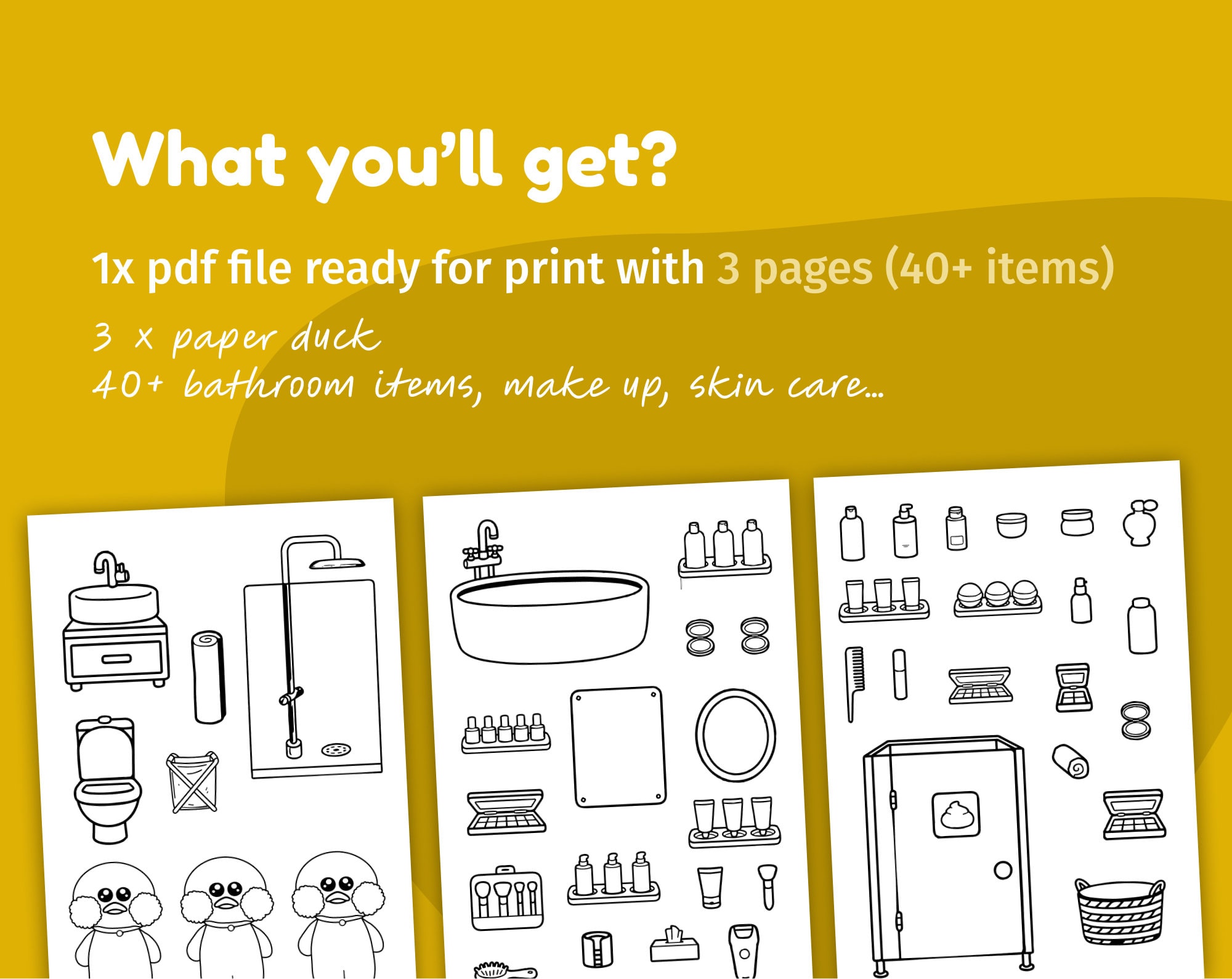 21 Paper duck ideas | paper doll printable templates, paper - equaco.com