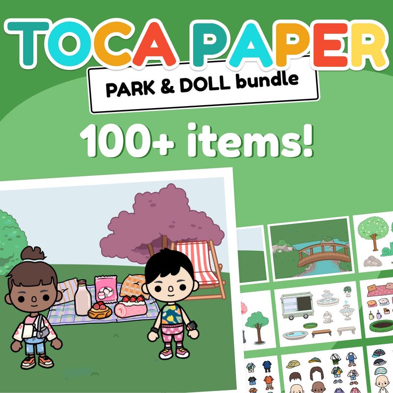 Toca Boca Book - Etsy