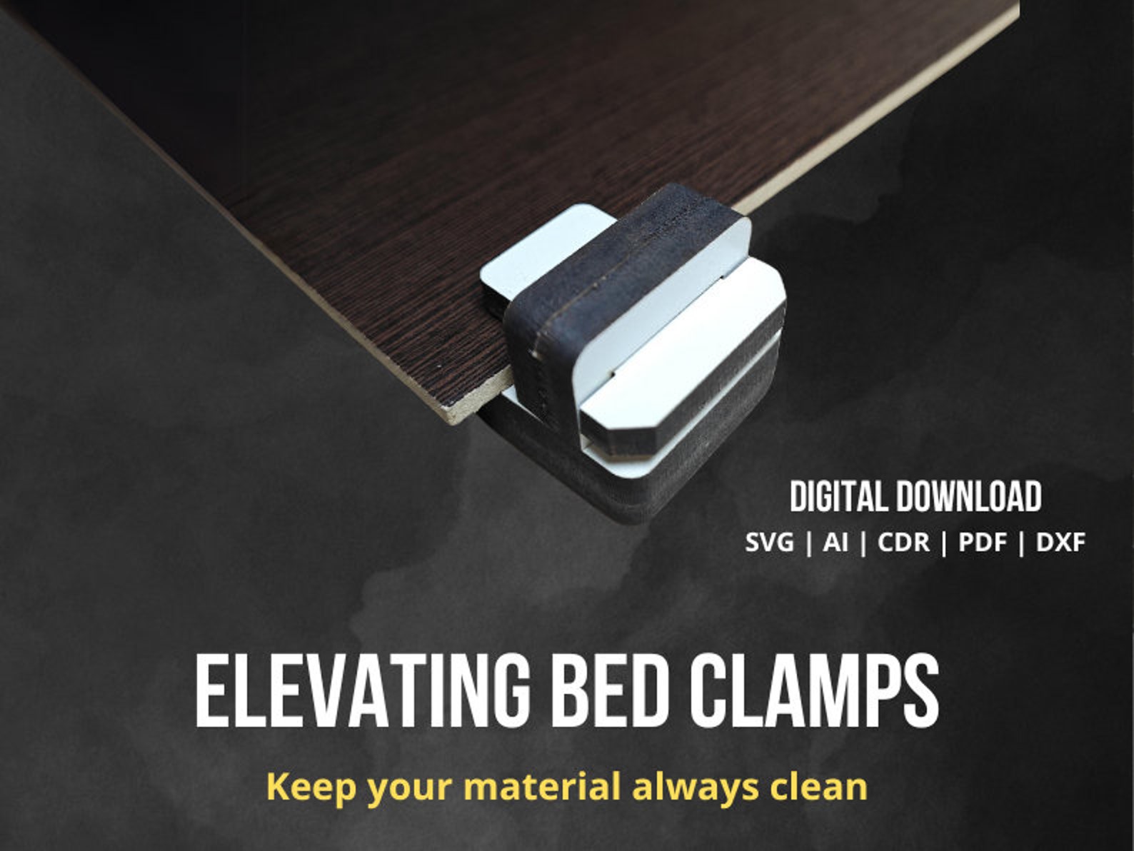 Laser Cut Honeycomb Bed Pins, SVG Files, Anti-flashback, Laser Cutting ...