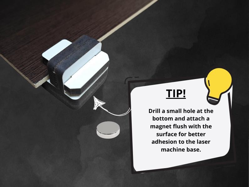 Laser Cut Honeycomb Bed Pins, SVG Files, Anti-flashback, Laser Cutting ...