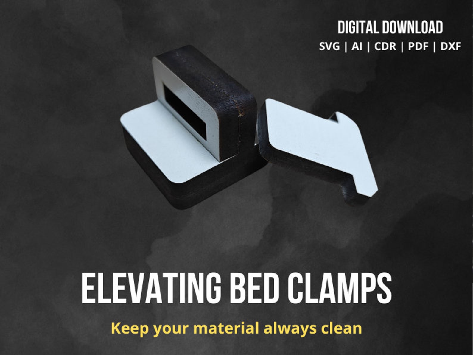 Laser Cut Honeycomb Bed Pins, SVG Files, Anti-flashback, Laser Cutting ...