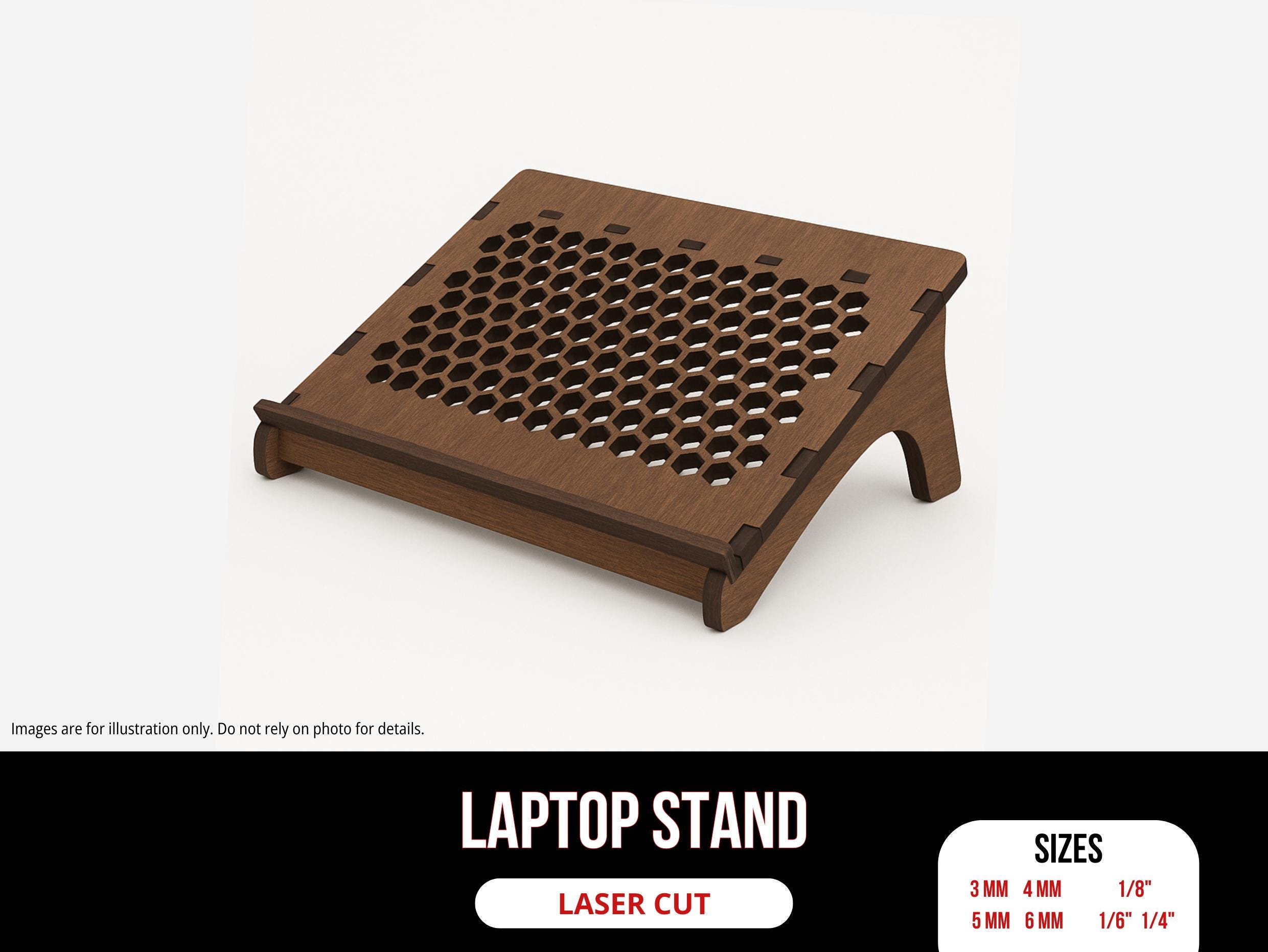 Laptop Stand Svg, Laser Cut Laptop Holder, Digital File for Laser ...