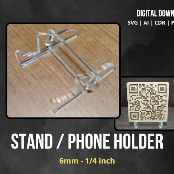 Qr Code Stand - Etsy