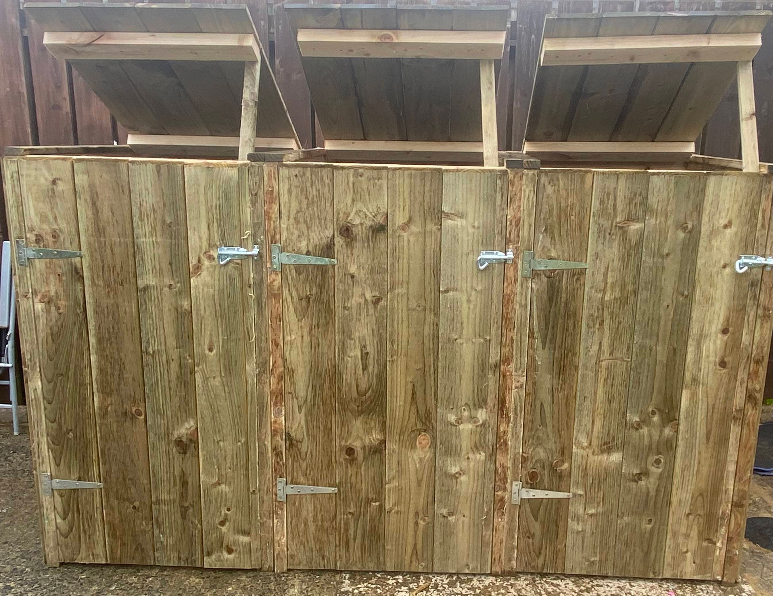 Wheelie Bin Storage - Etsy UK