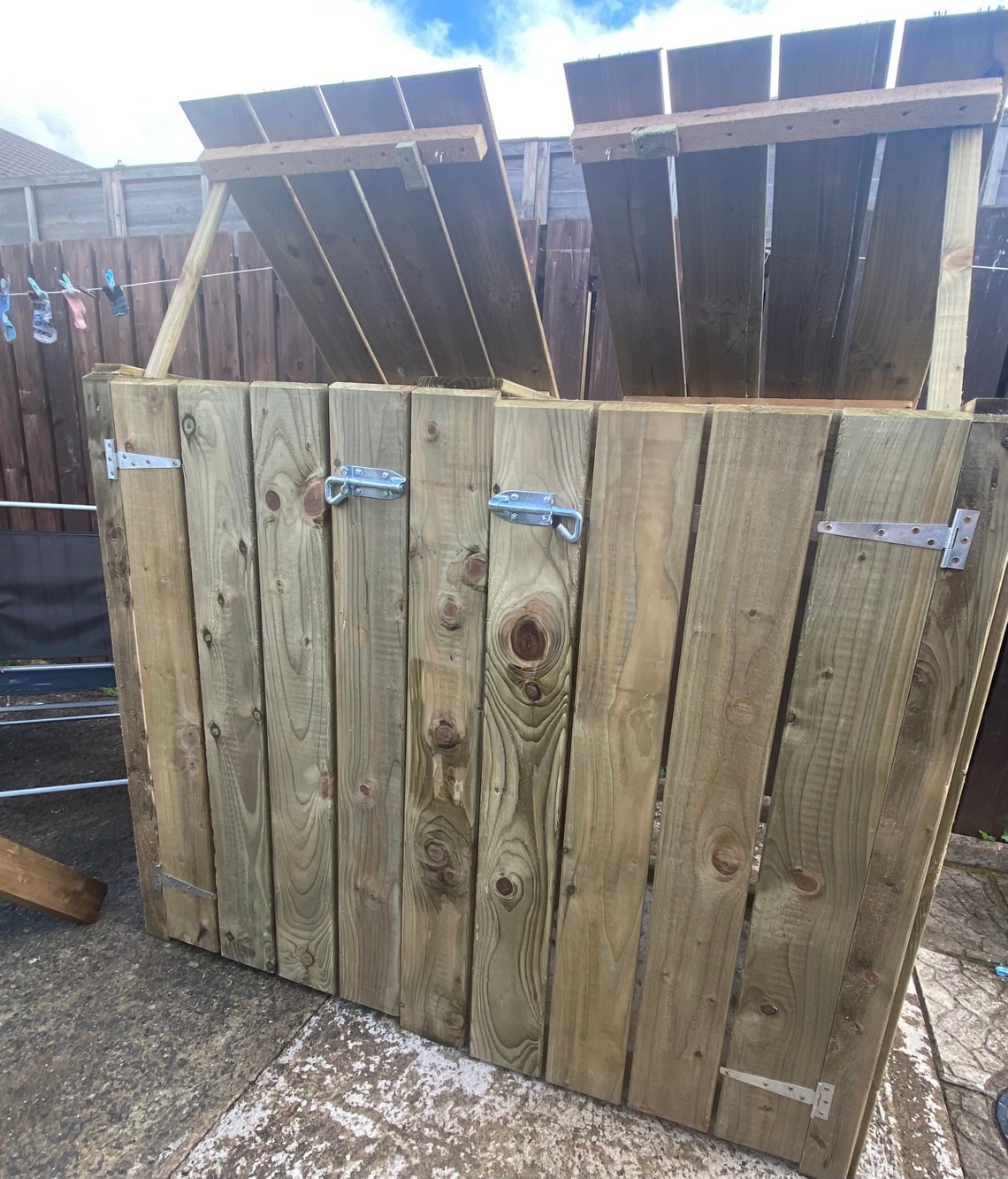 Wheelie Bin Storage - Etsy UK