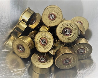 20 X Hull Spent Empty Cartridge Shell End Caps Brass Medium - Etsy