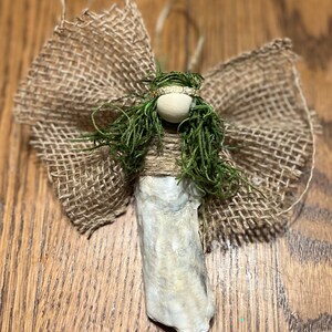 Oyster Shell Angel Ornament - Etsy