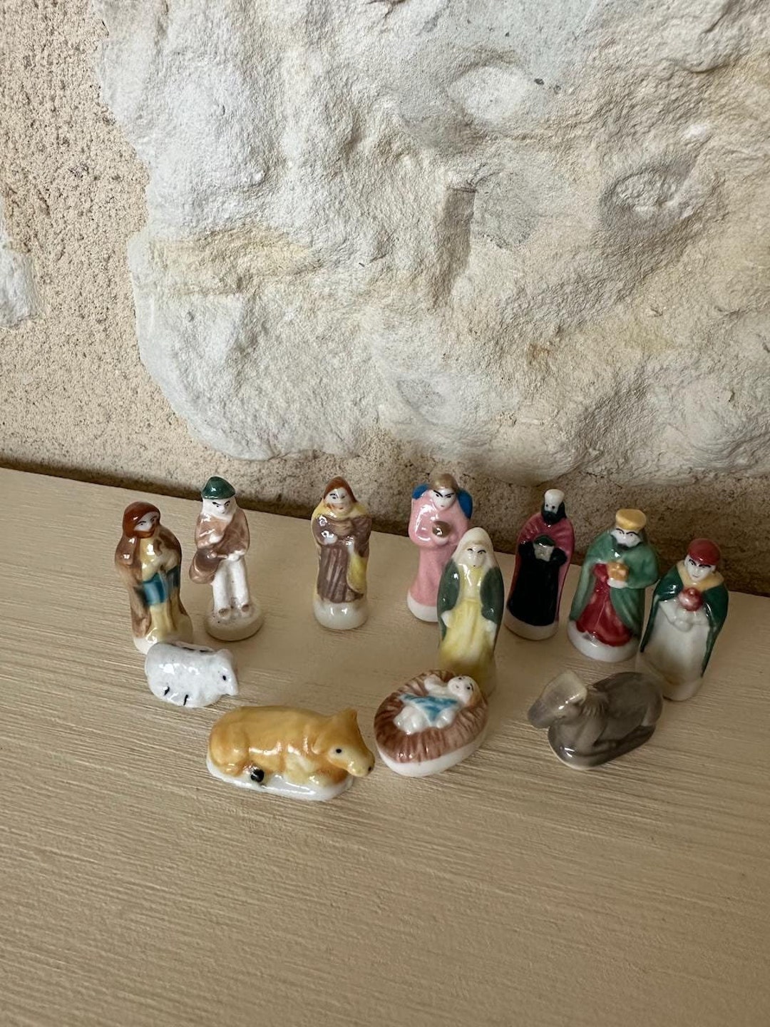 Sets of Twelve Antique Nativity Feves - Etsy