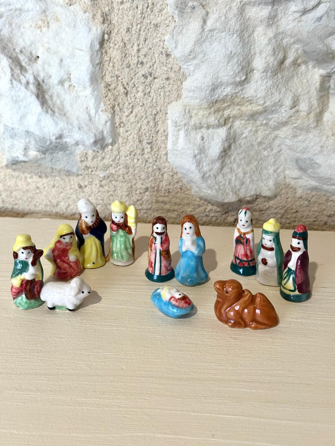 Adorable Set of French Nativity Feves - Etsy