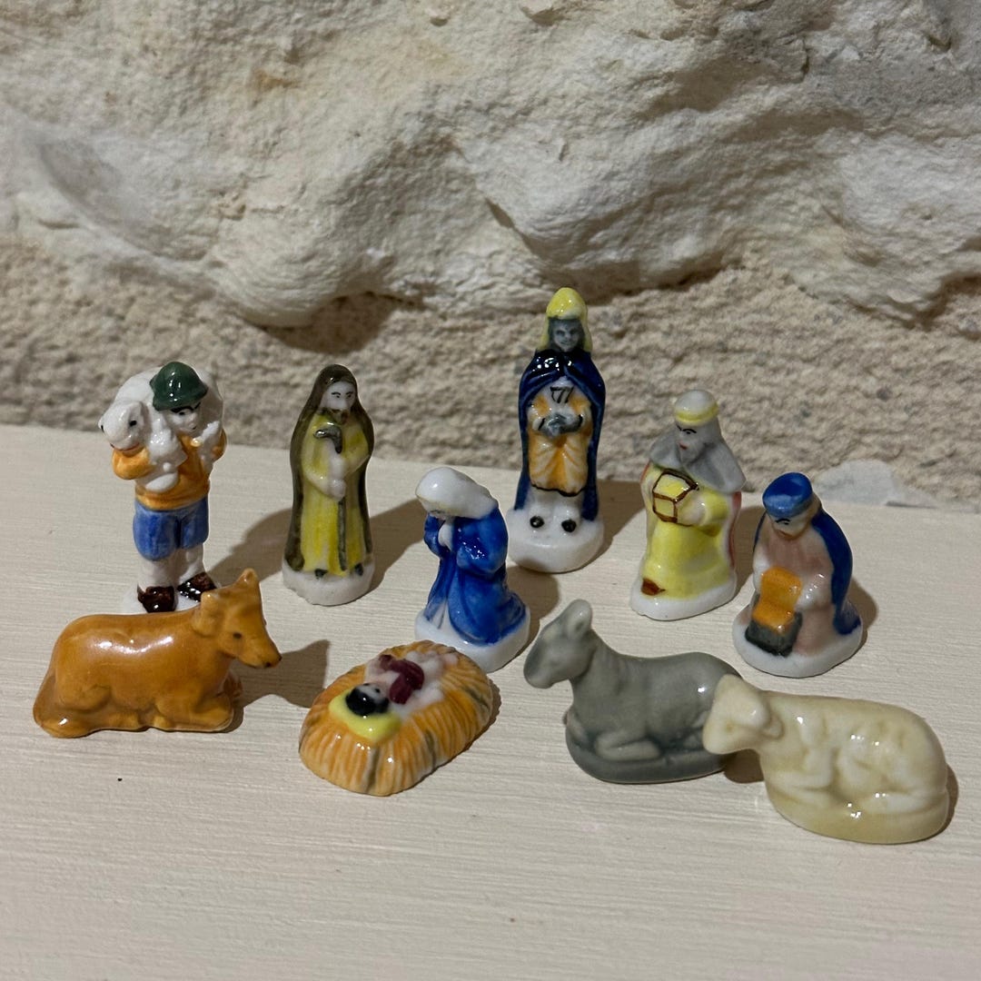 French Nativity Feves - Sets of 10 Pieces - Etsy Australia