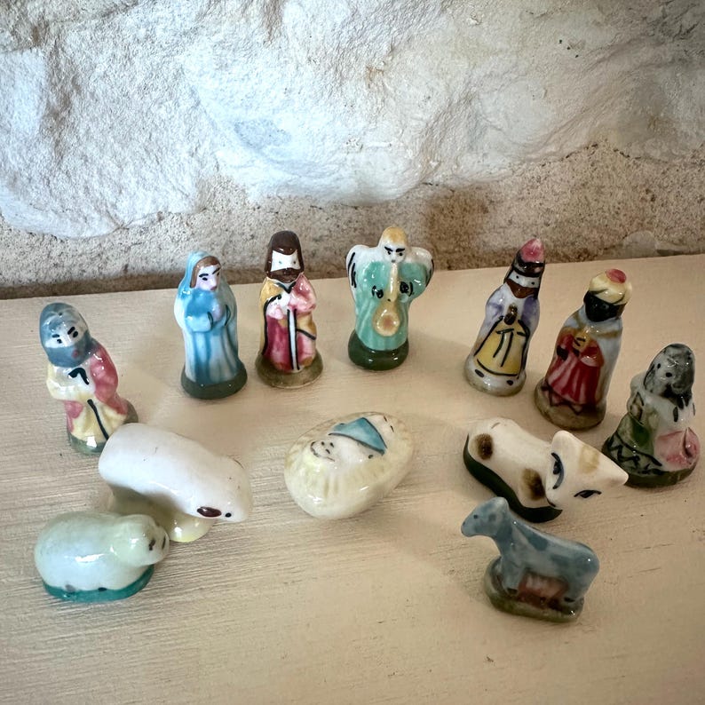 French Nativity Feves - Sets of 12 Pieces - Etsy
