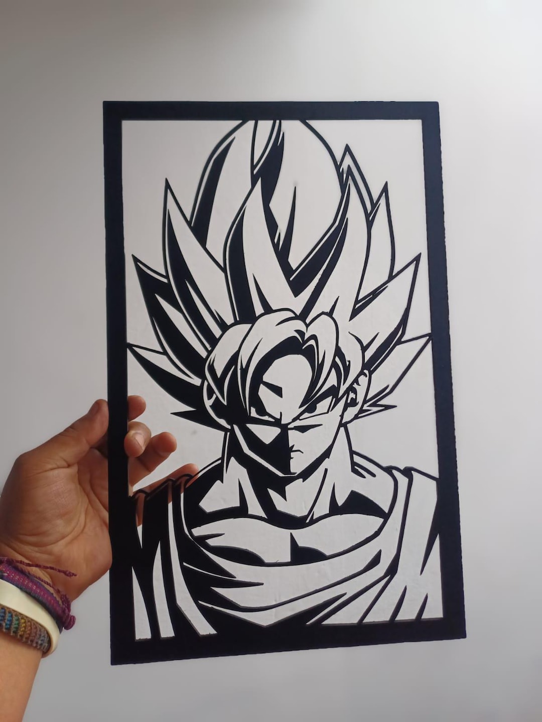 GOKU MARCO Dragon ball - plantilla laser - Etsy España