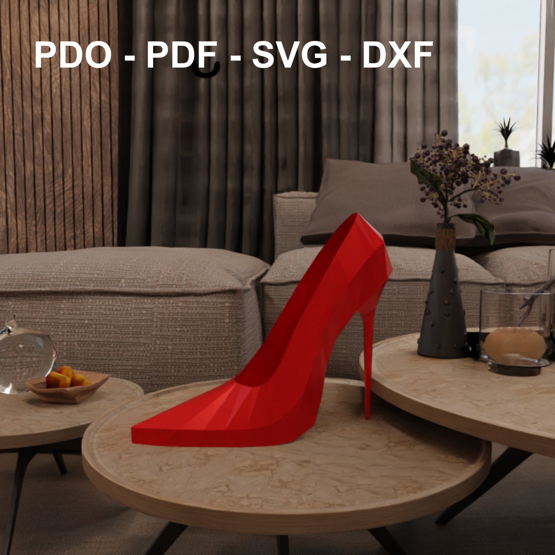 WOMEN SHOES PAPERCRAFT - Etsy