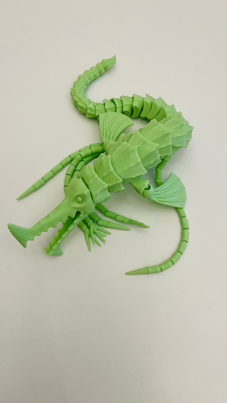 Brickleback - the Sea Beast; Flexible Toy, - Etsy