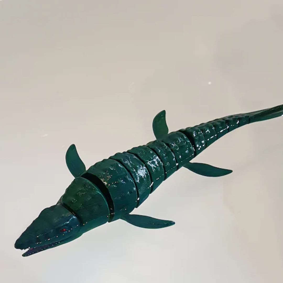 Mosasaurus Flexible Toy - Etsy